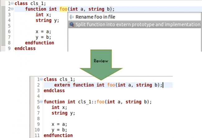 Automated Refactoring Of Design And Verification Code