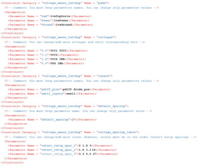 Towards easier reliability rules and checks using XML in Calibre PERC