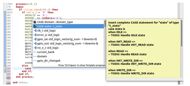 An integrated development environment delivers huge benefts for VHDL