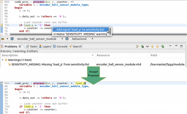 How to shift left VHDL with an integrated development environment