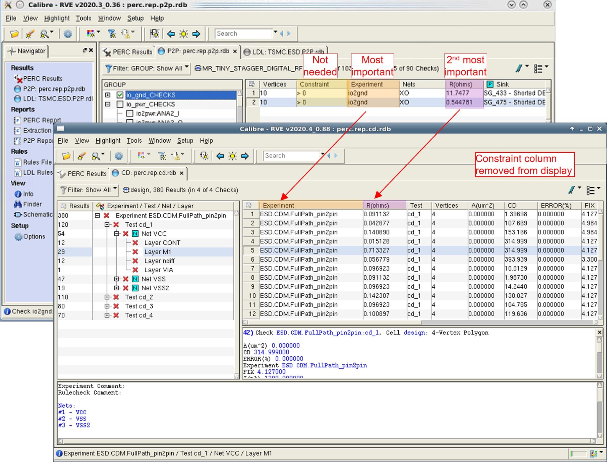 Simplify and accelerate PV debug using default results data views ...